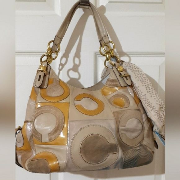 Coach | Bags | Coach Signature Satchel Handbag Along With Coach Wallet ...